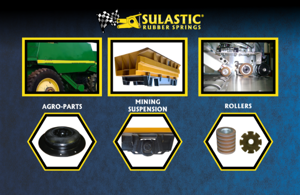 Sulastic Rubber Springs. Sulastic Rubber Springs