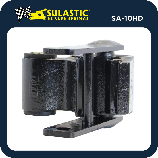 Sulastic Rubber Springs. Leaf Spring Shackle